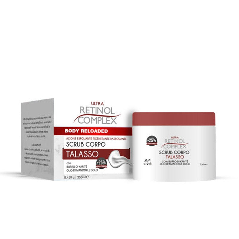 RETINOL COMPLEX BODY RELOADED SCRUB CORPO TALASSO 250ml – ArmoniaShop.com